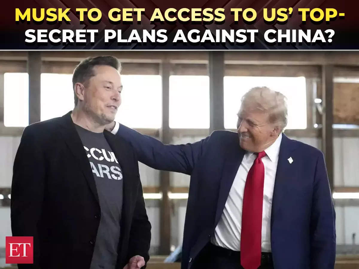 Musk to get access to Pentagon’s 'top-secret' plans against China ...