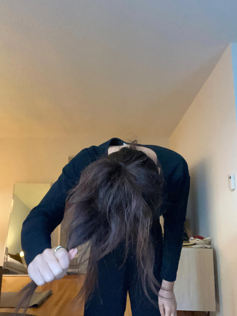 Move Over, Slicked-Back Bun - TikTok's "Drop Ponytail" Is Taking Over