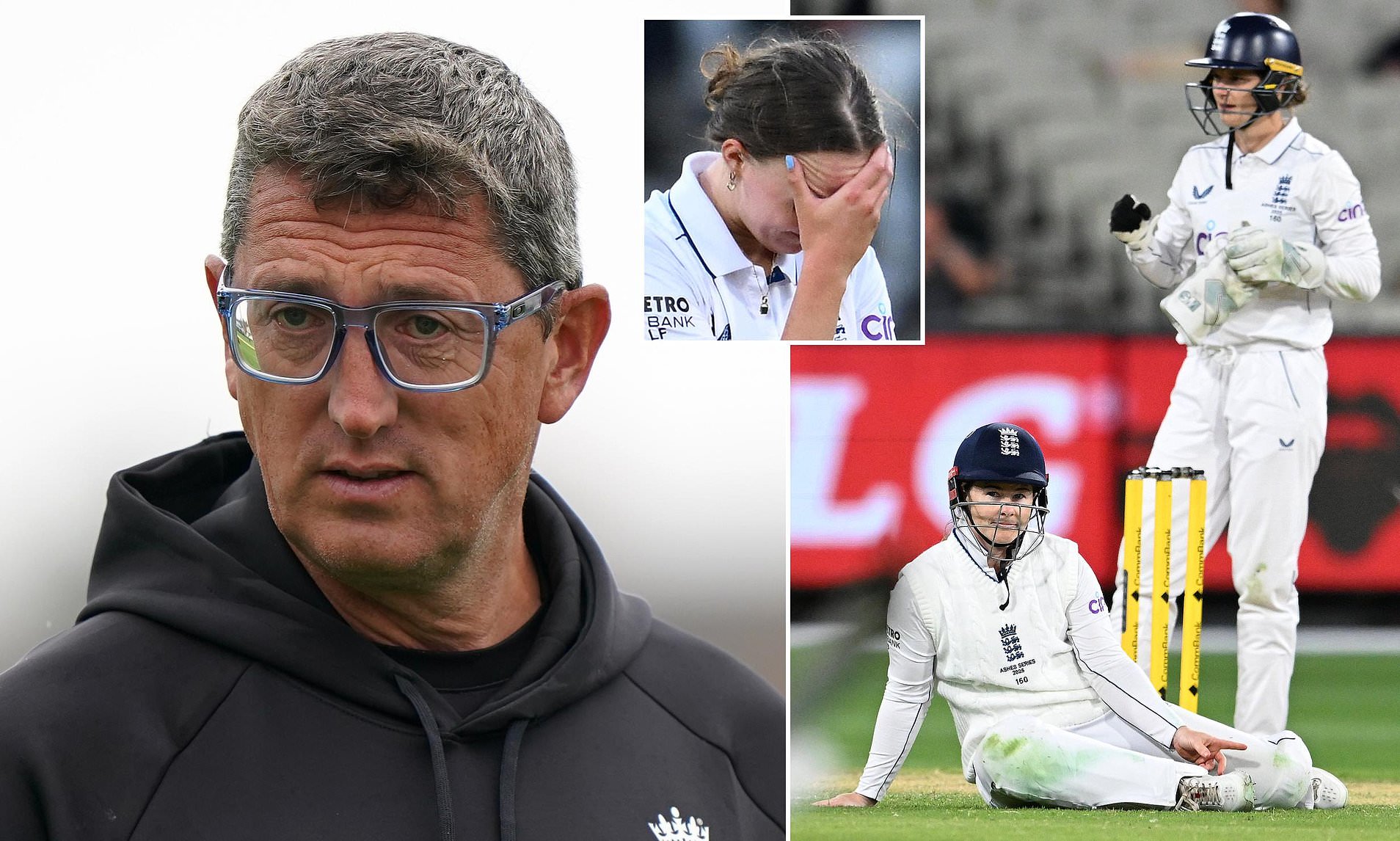 Jon Lewis SACKED as England women's head coach after disastrous winter ...