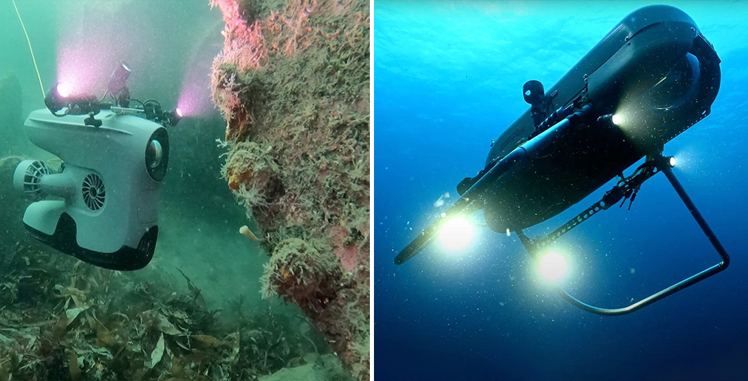 Cool Underwater Craft Exploring the Ocean's Vast Depth