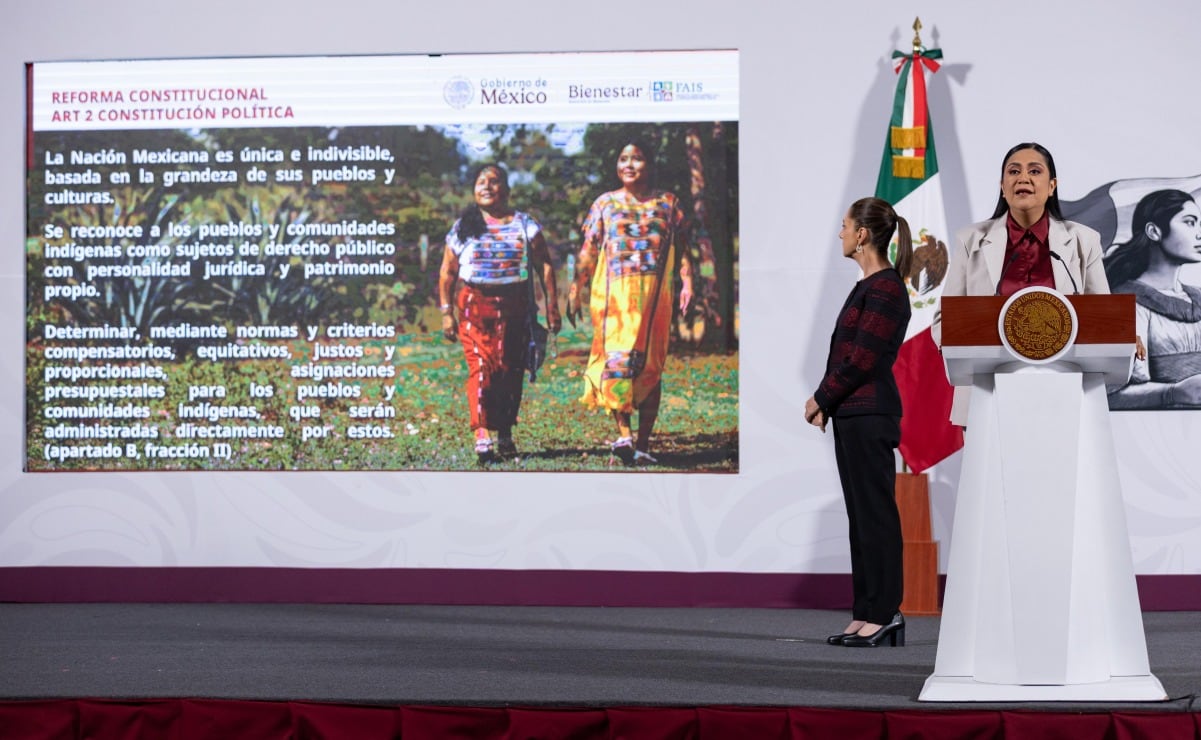 Sheinbaum destaca presupuesto directo para comunidades indígenas y ...