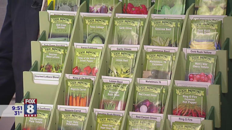 Not just books. Local library offers free seeds