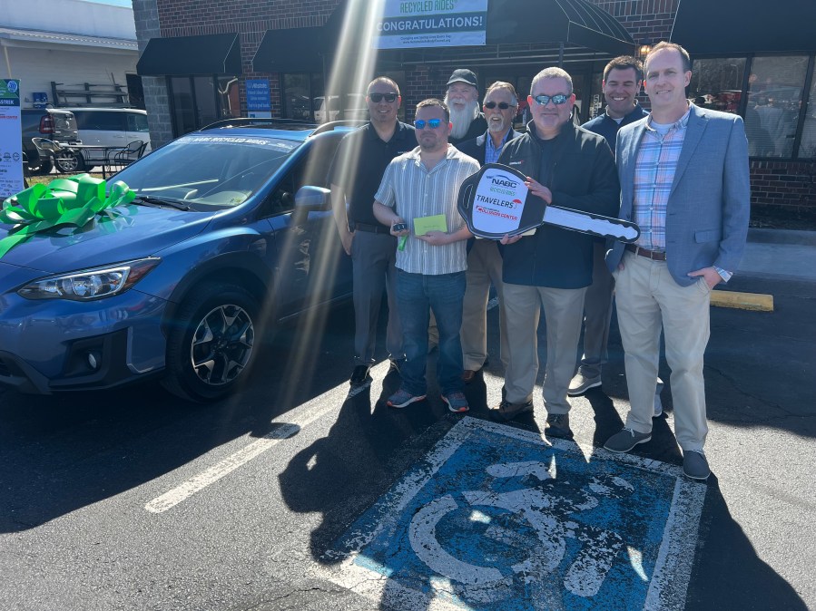 Virginia veteran given refurbished car as part of Recycled Rides program