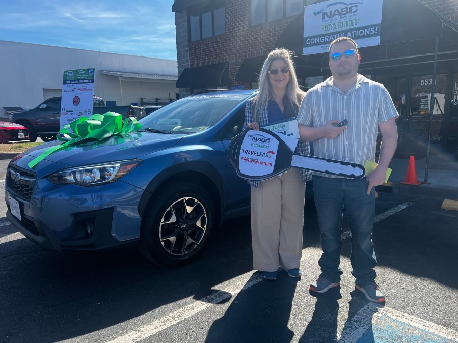 Virginia veteran given refurbished car as part of Recycled Rides program