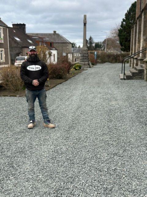 The Inked Bearded Gardener helps the church for free