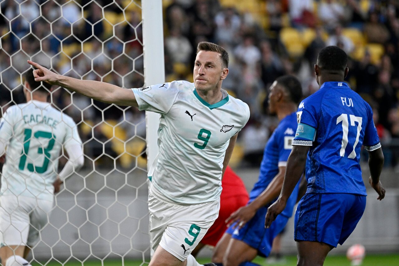 Chris Wood booked after climbing into stands to sign autographs