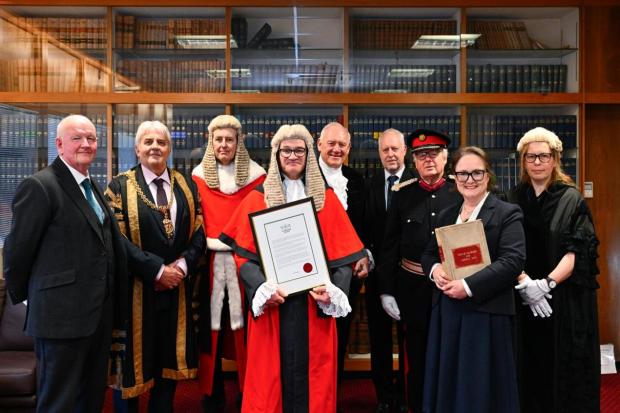 Carlisle’s resident judge appointed Honorary Recorder of the city