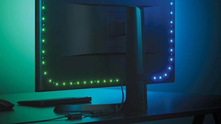 This Nanoleaf light strip adds Ambilight-style illumination to your gaming setup – and it's ...