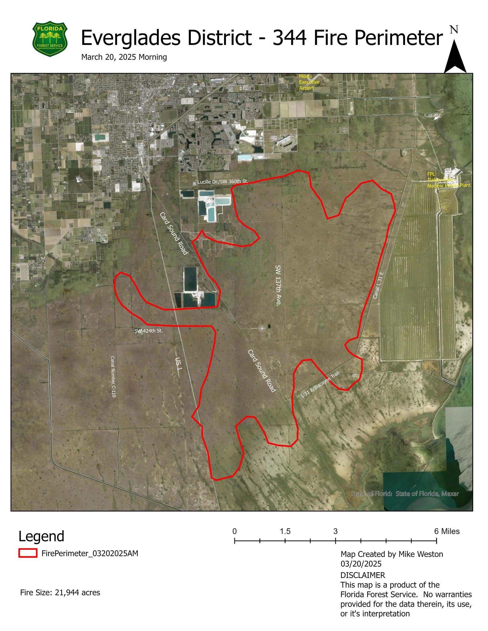 Access to Florida Keys limited as '344 Fire' burns more than 25,000 ...