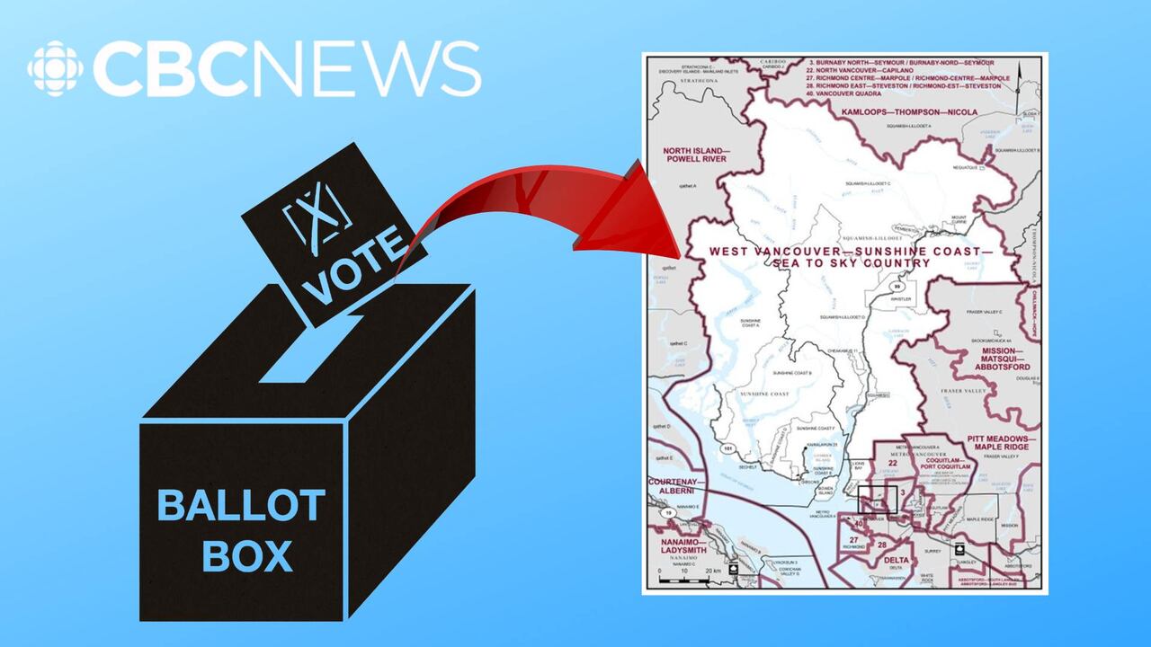 New B.C. riding boundaries in upcoming federal election