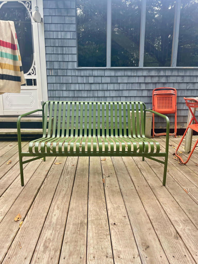 AllModern Outdoor Sofa Review: Abra Metal Outdoor Loveseat