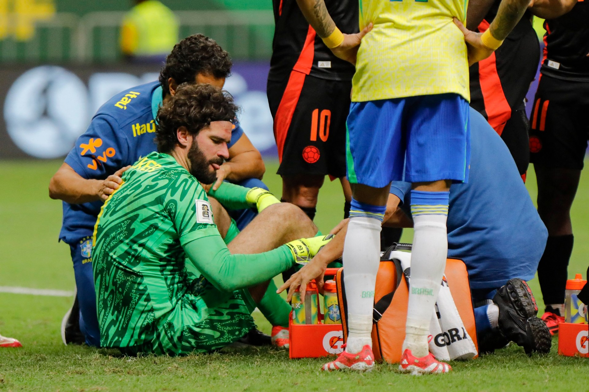 Alisson issues injury update after Liverpool goalkeeper suffers ...