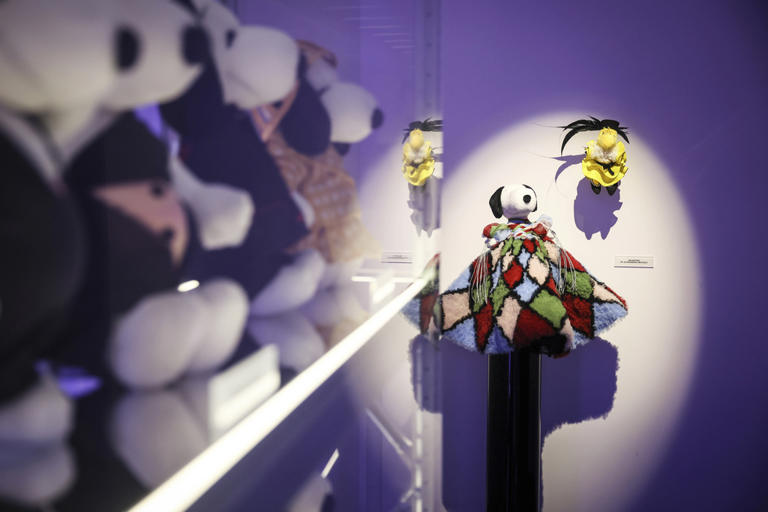 A new exhibition in Paris celebrates Snoopy's style ahead of his 75th ...