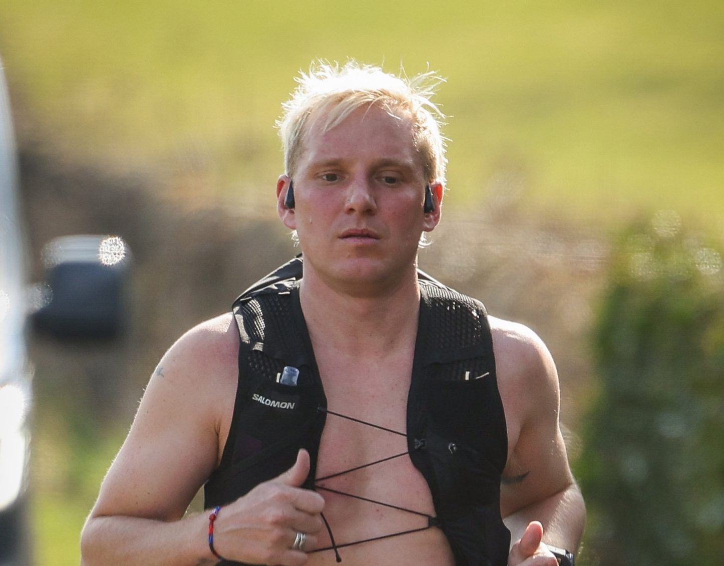 ‘Broken’ Jamie Laing in tears as he completes ultramarathon after ...