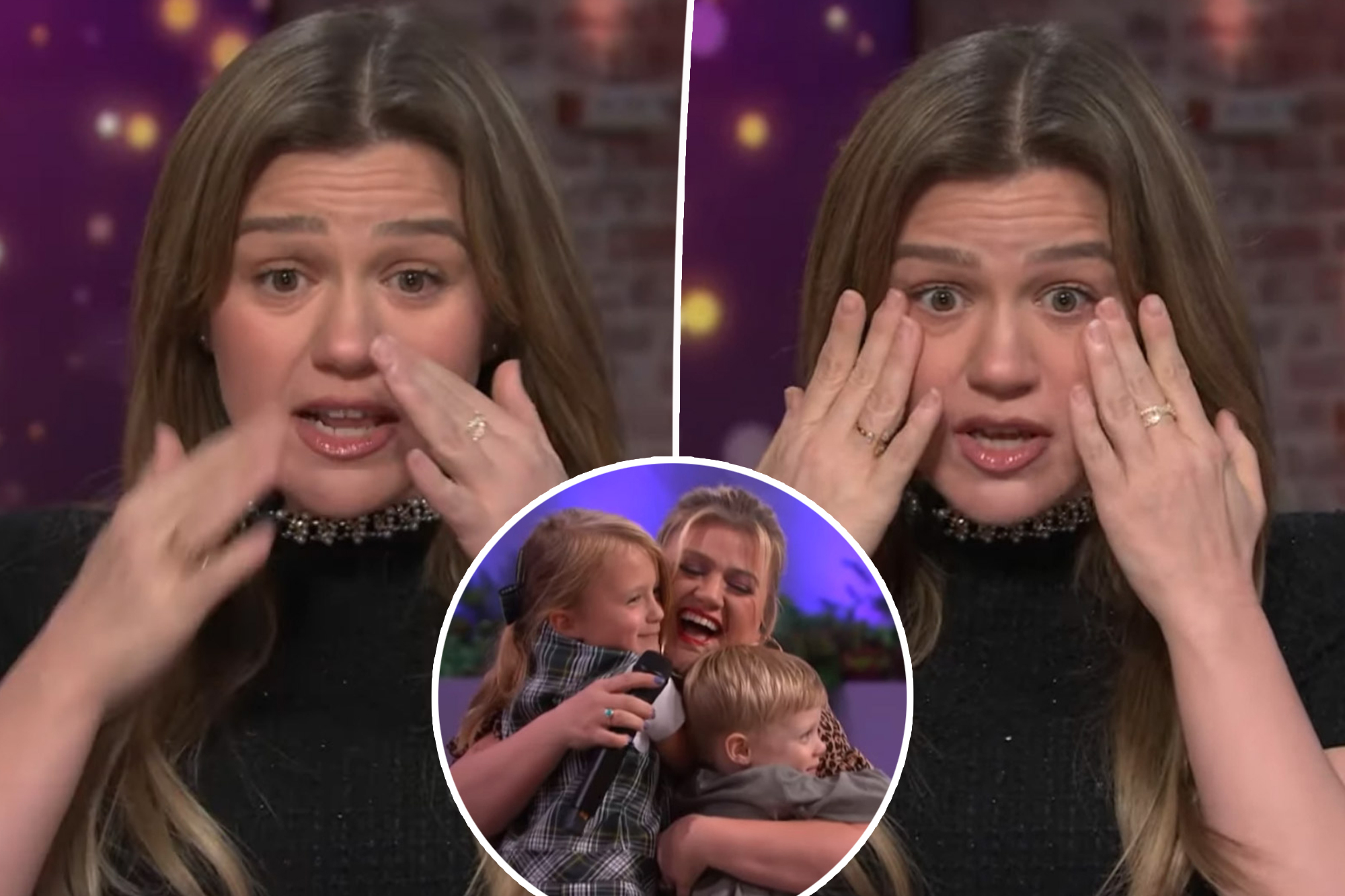 Kelly Clarkson fights back tears on emotional 1,000th episode of talk show after bizarre string ...