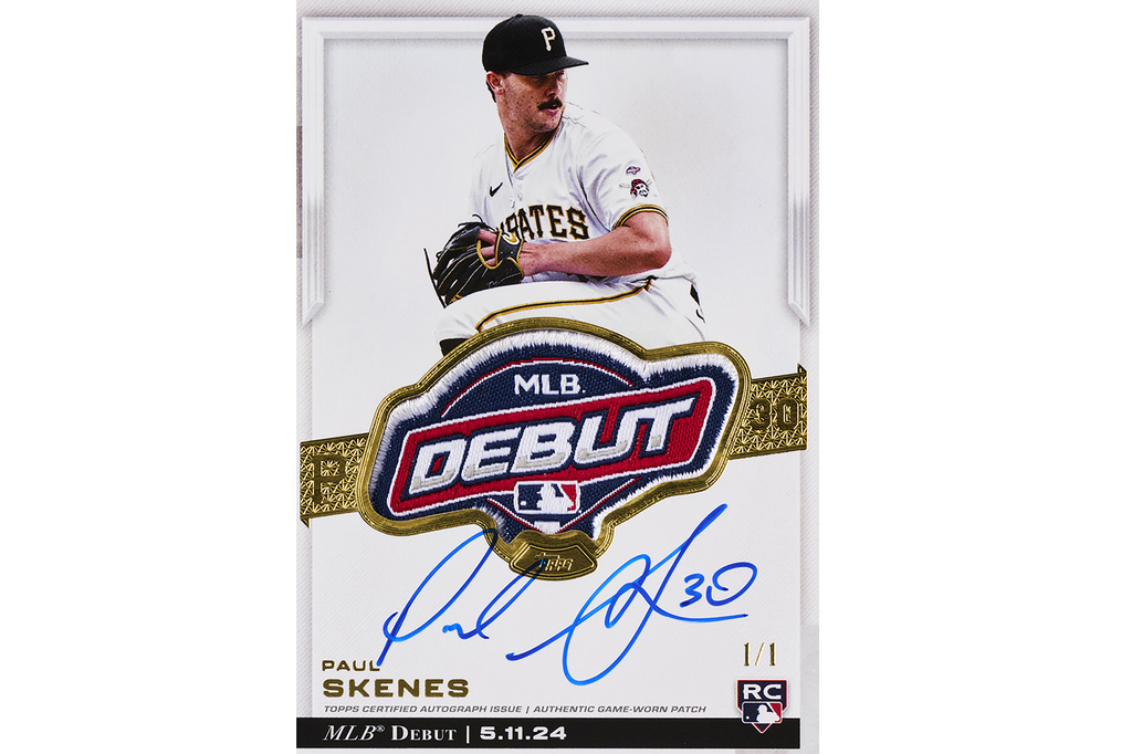 A 1-of-a-kind Paul Skenes card has been purchased by Dick’s Sporting ...