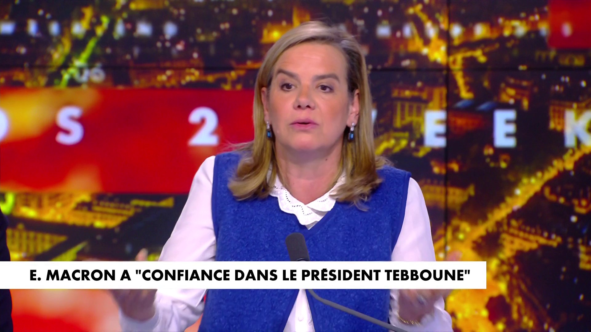 Gabrielle Cluzel sur Emmanuel Macron qui a déclaré avoir confiance dans ...