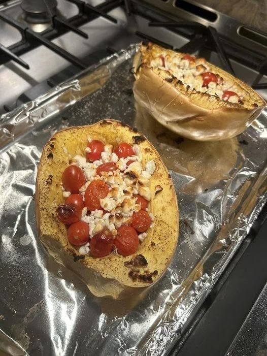 Tik Tok spaghetti squash