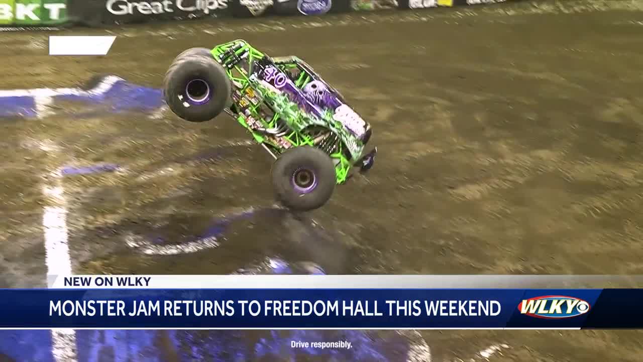 Monster Jam takes over Freedom Hall in Louisville