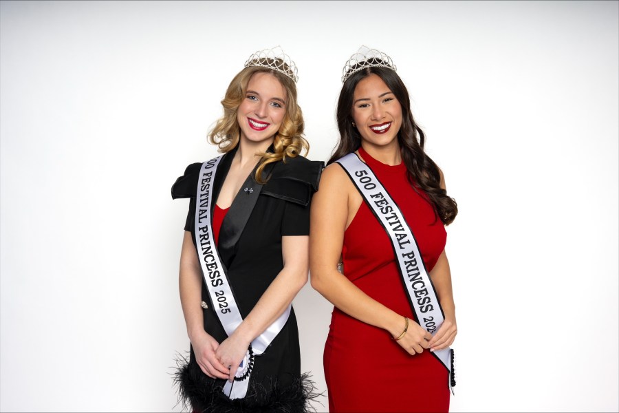 Two Indiana State students selected as 2025 500 Festival Princesses