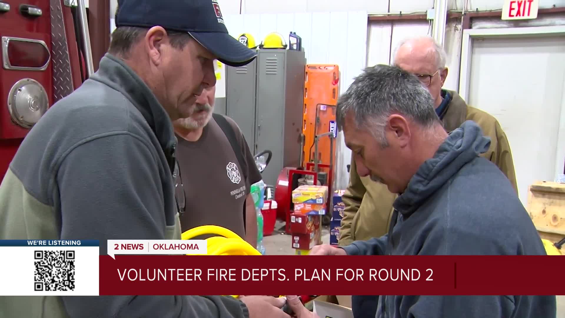 Volunteer fire departments prepare fleet for round 2