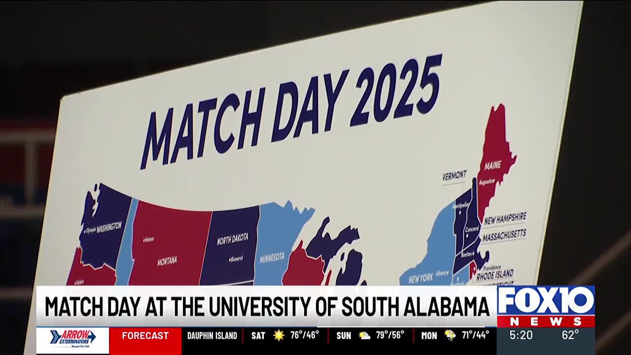 Medical students find out residency placements for National Match Day