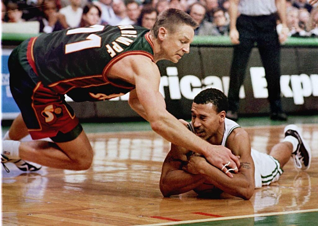 Boston Celtics jersey history No. 13 - Dana Barros (2004)