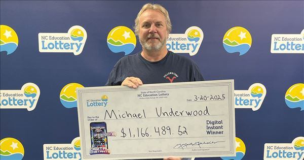 Alexander County man wins $1.16M jackpot, plans to invest