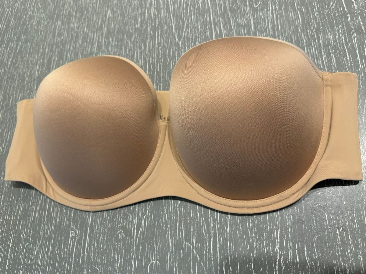 The 8 best strapless bras for large busts that stay put and minimize bounce