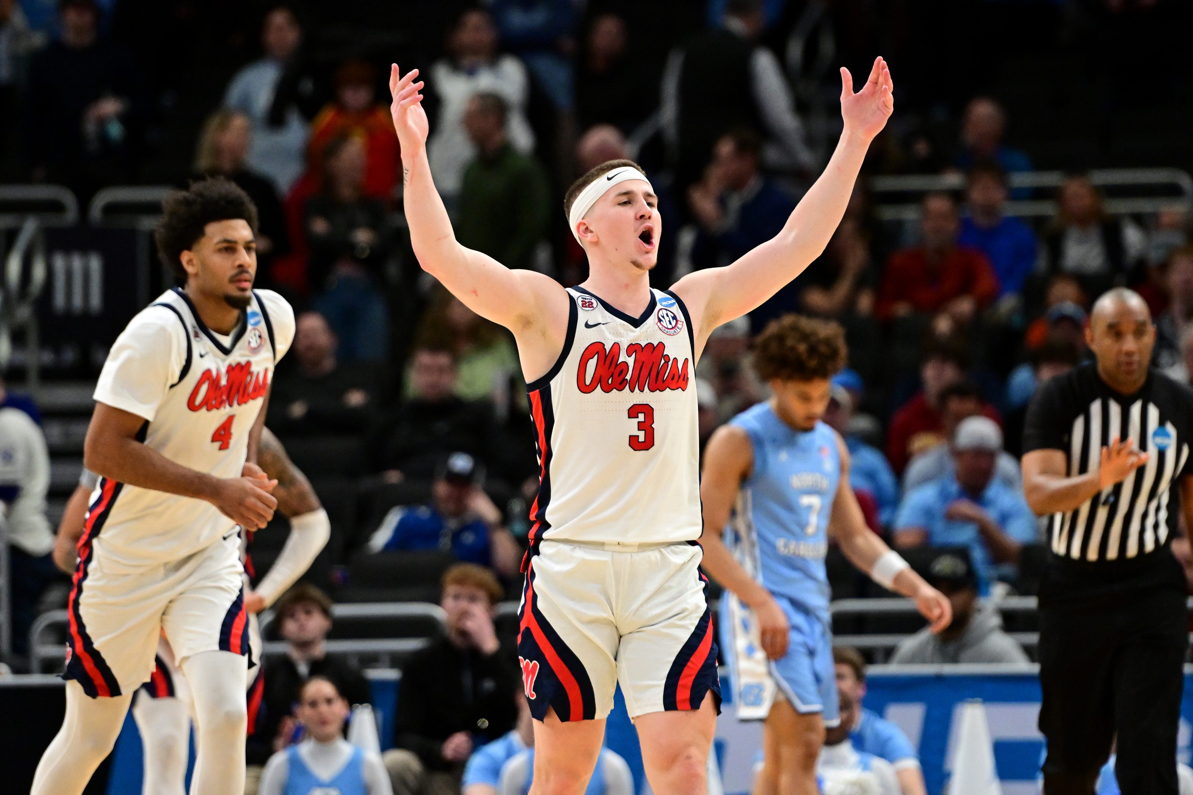 Ole Miss basketball vs North Carolina score: Sean Pedulla, Rebels ...