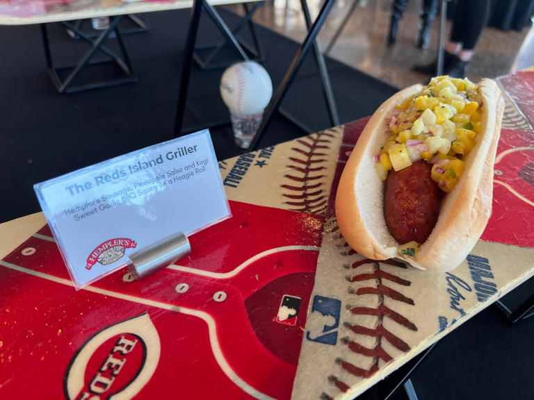 First Look: Reds roll out new menu items at Great American Ballpark for ...