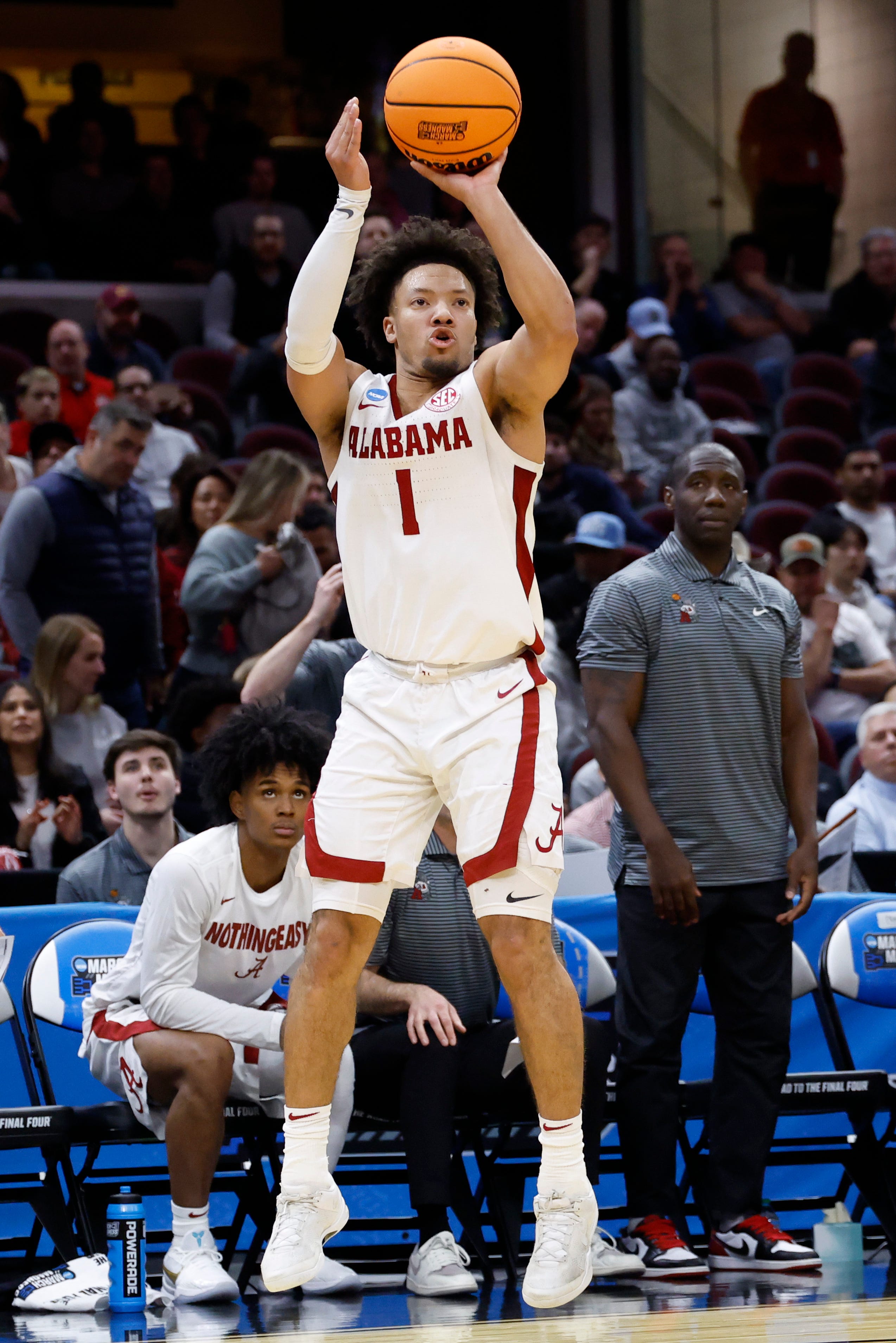 Alabama basketball is in the Sweet 16. If Tide's 3-pointers start falling, watch out.