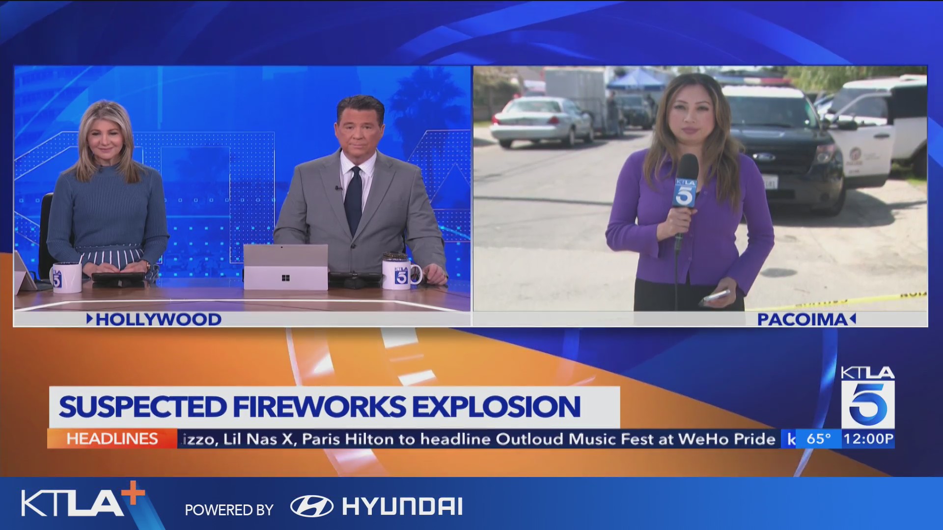 KTLA 5 News Top Stories - 12 p.m. March 21