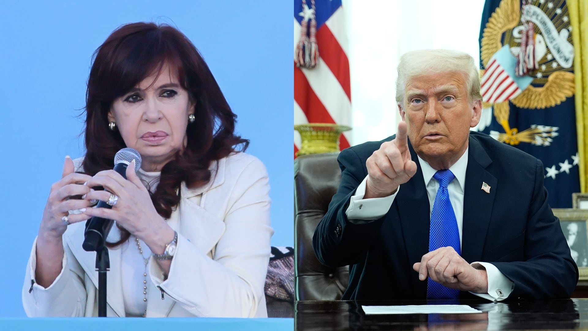Donald Trump sancionó a Cristina Fernández de Kirchner y sus hijos y no ...
