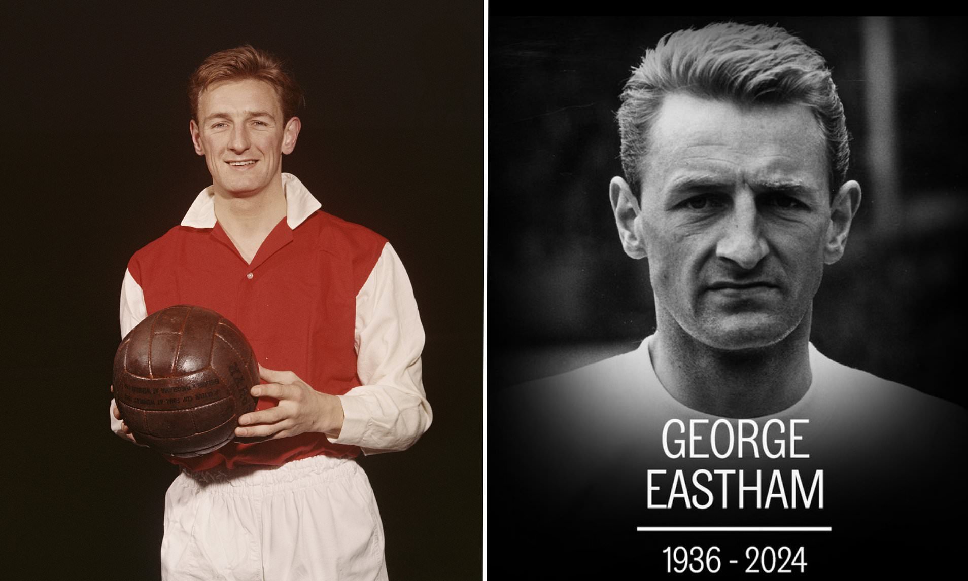 George Eastham: England celebrate life of World Cup winner before ...
