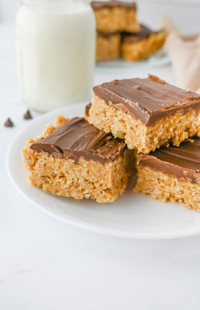 No-Bake Scotcheroo Bars