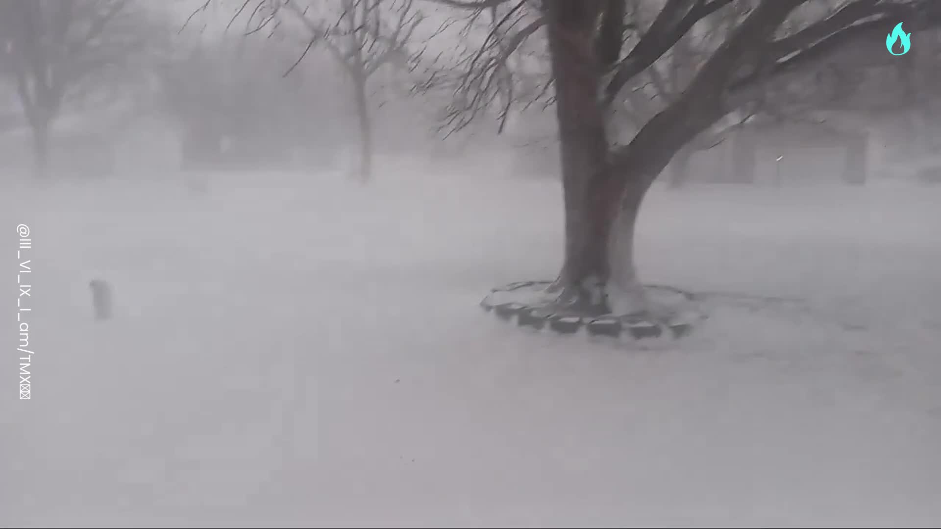 Spring Snow Storm Sweeps Through Nebraska