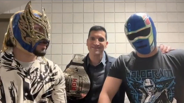 AEW mystery solved: Does Hologram speak? AEW mystery solved: Does Hologram speak?