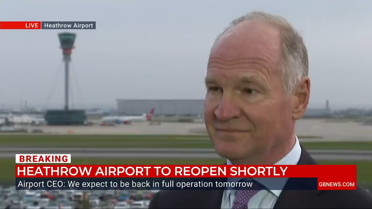 Heathrow Airport CEO affirms full services will resume 'by tomorrow ...
