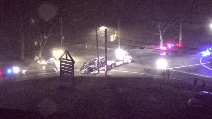 3 injured in Scituate crash involving RI State Police cruiser