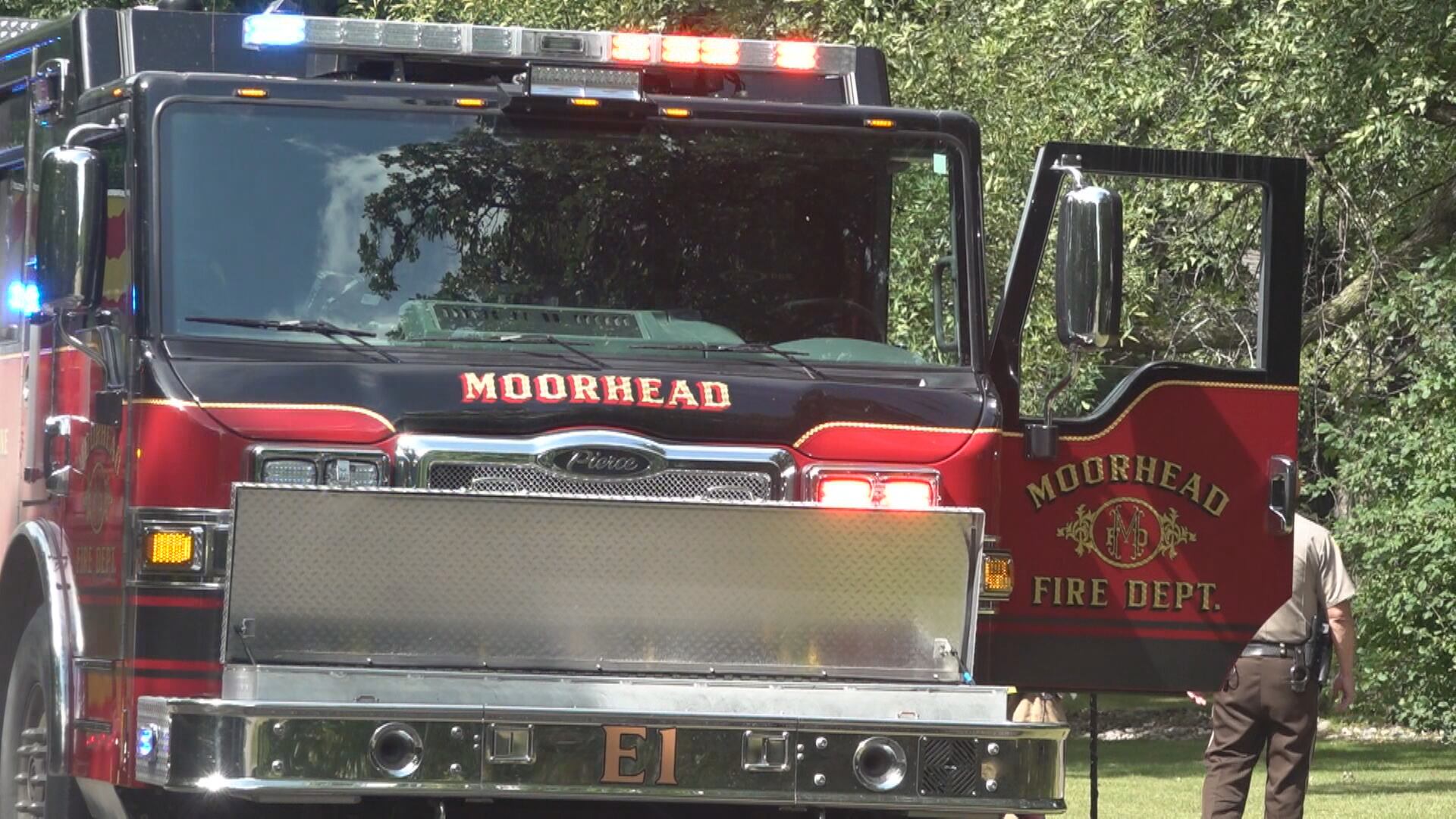 One hurt after small fire at Moorhead High Rise