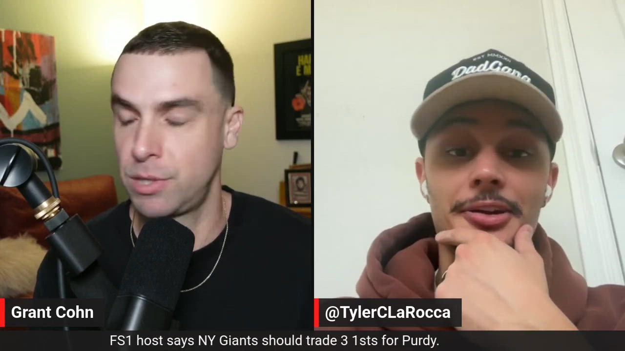 FS1 Host Says NY Giants Should Trade 3 1sts for 49ers QB Brock Purdy