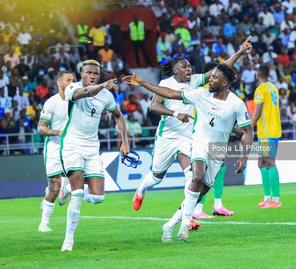 FIFA WCQ: Osimhen Brace Against Rwanda Hands Nigeria First Win