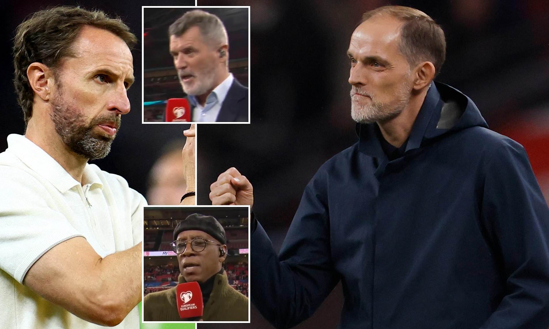 Roy Keane brands Thomas Tuchel 'HARSH' for Gareth Southgate criticism ...