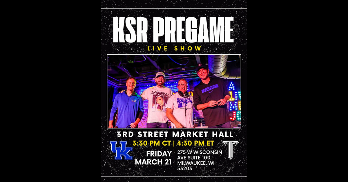 Listen to the KSR Pregame Show live from Milwaukee