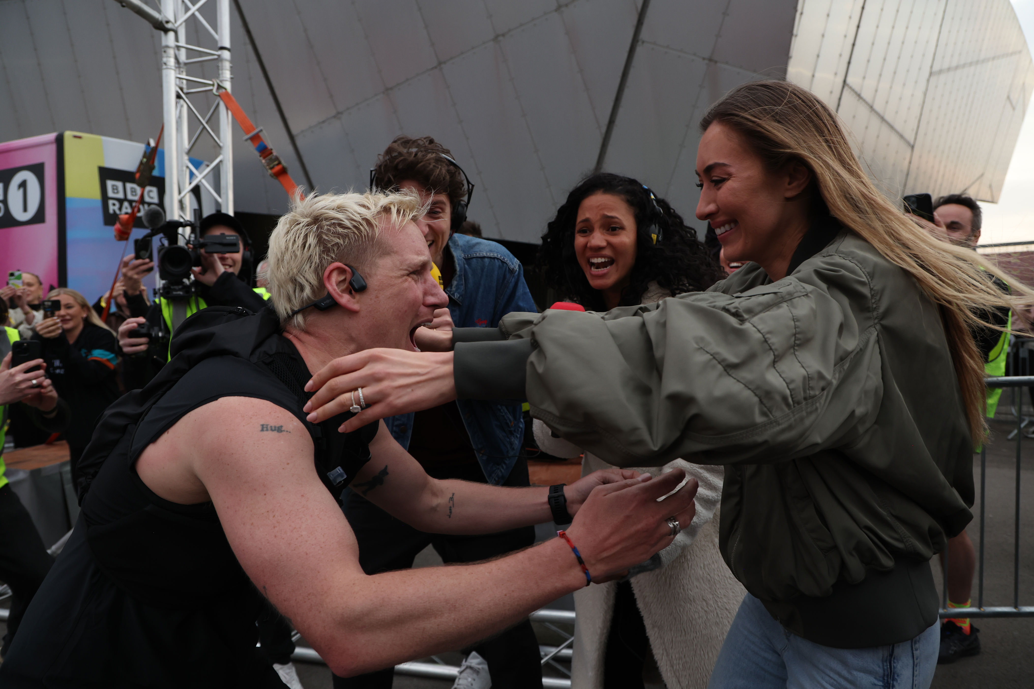 Jamie Laing says he was 'broken' as he completes Red Nose Day ultra ...