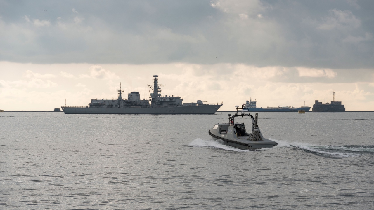 Autonomous Mine Hunter Enters Service With the Royal Navy