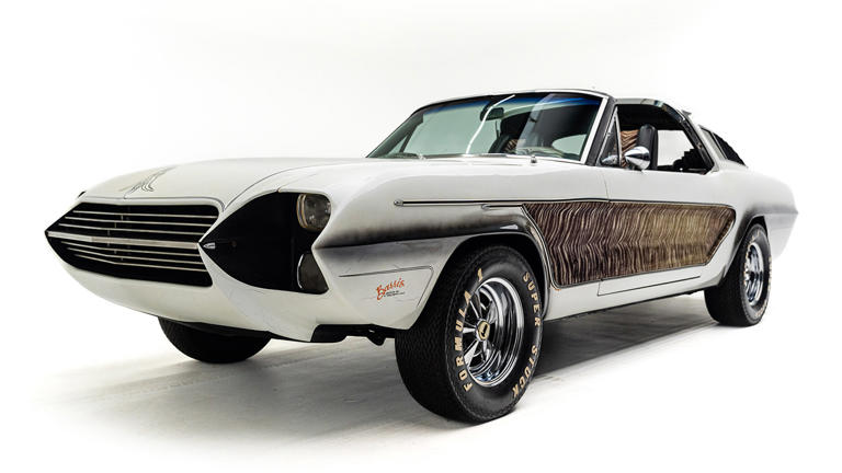 Swinging 1965 Ford Mustang Zebra From Frank Sinatra Movie Up For Auction