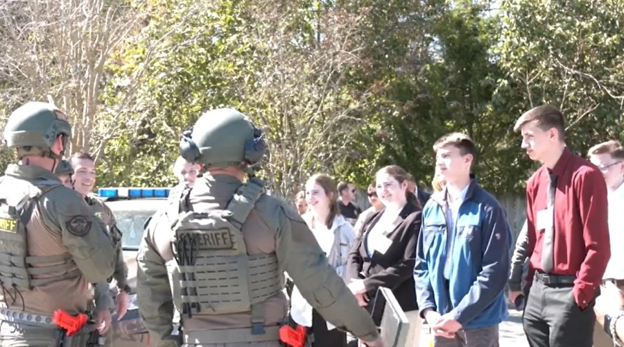 Onslow County students take part in program to learn functions of ...