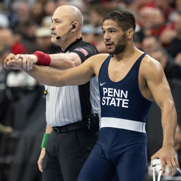 Penn State, led by 10 All-Americans, leads NCAA wrestling
